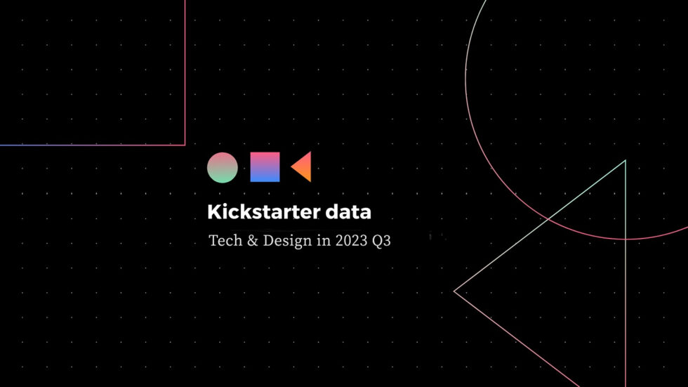Kickstarter 2023 Q3数据报告：生成式AI入局，哪些品类更受欢迎？ | Kickstarter众筹代理-深圳海外众筹项目代理咨询服务